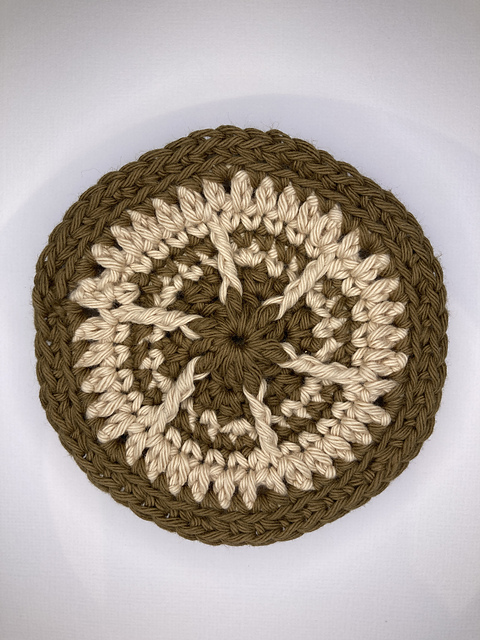 Ravelry: Wagon Wheel Coaster pattern by Wendy Serrao