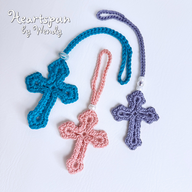 Ravelry: Trinity Cross Ornament pattern by Wendy Connor