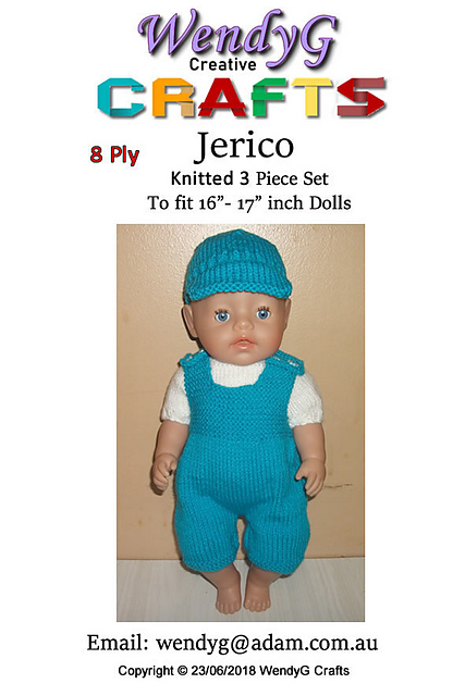 Ravelry: JERICO pattern by Wendys Boutique