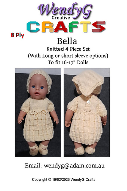 Ravelry: Bella pattern by Wendys Boutique