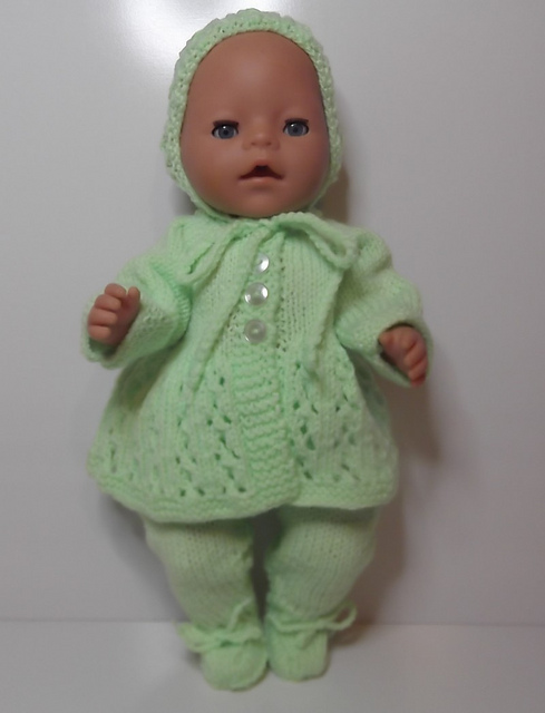 Ravelry: Kymberleigh for baby born and similar size dolls pattern by ...