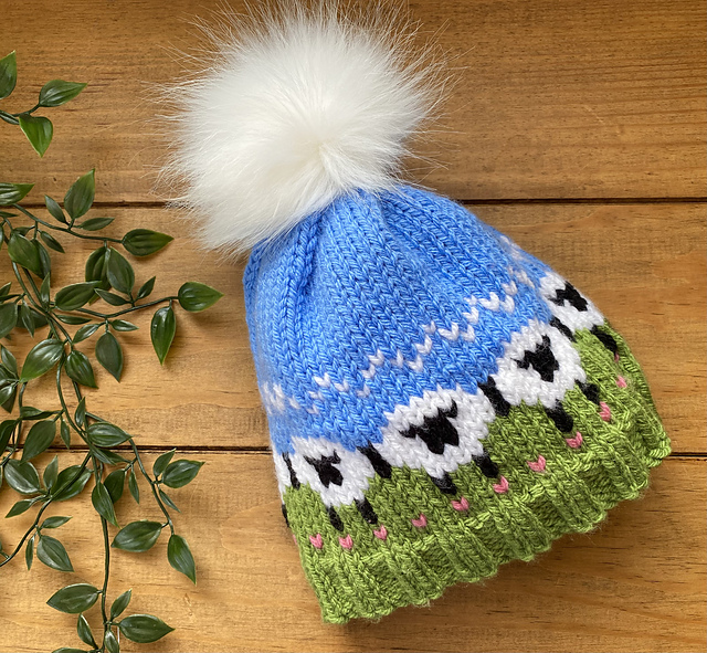 Ravelry: Fyne Sheep Hat pattern by Rhona Larkin
