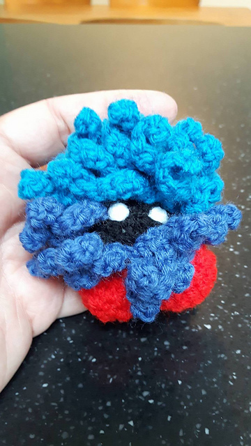Ravelry: Tangela Pokemon pattern by Nichole's Nerdy Knots