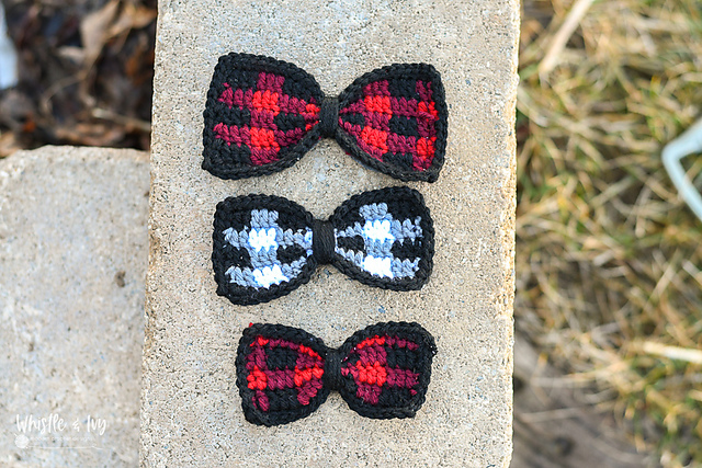 Ravelry: Plaid Bow Tie pattern by Bethany Dearden