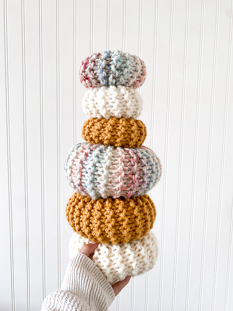 Ravelry: Fall Knit Pumpkin pattern by Whistle and Wool