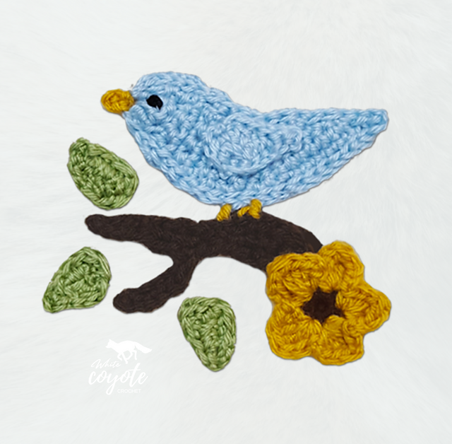 Ravelry: Bluebird on a Branch pattern by Lisa Rode