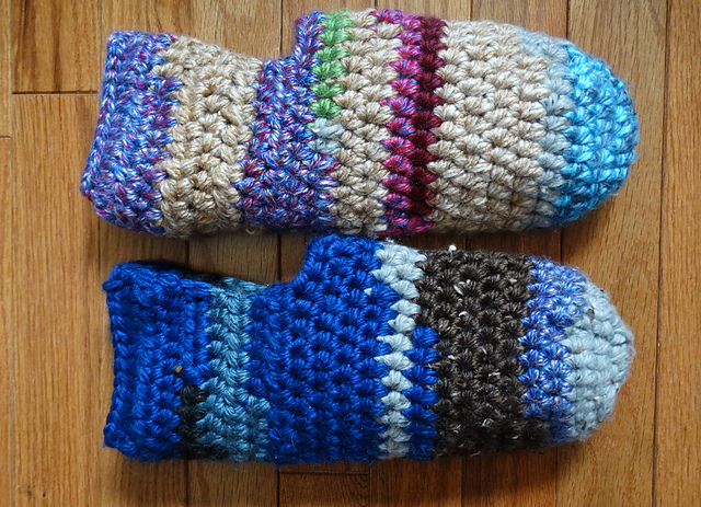 Ravelry: Men's Slippers pattern by Whitman's Weaves