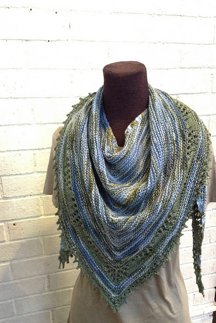 Ravelry: Palisades Shawl pattern by Whitney Terrell