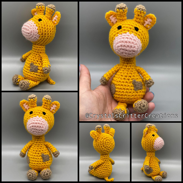 Ravelry: Miniature Giraffe pattern by C3 Fiber Arts