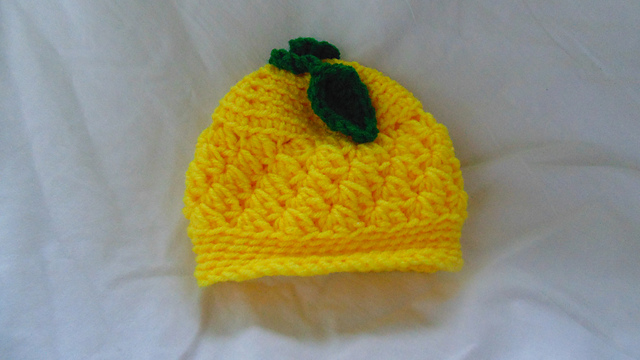 Ravelry: Lemon Baby Hat pattern by Alyssa Millar