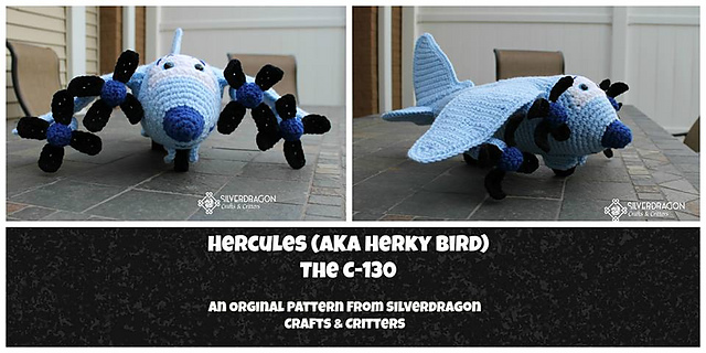 Ravelry: Hercules (AKA Herky Bird) the C-130 pattern by Silverdragon ...