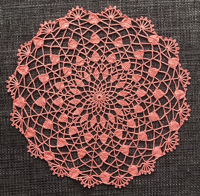 Ravelry: 7151 Flower Petals Third Style Doily pattern by Alice Brooks