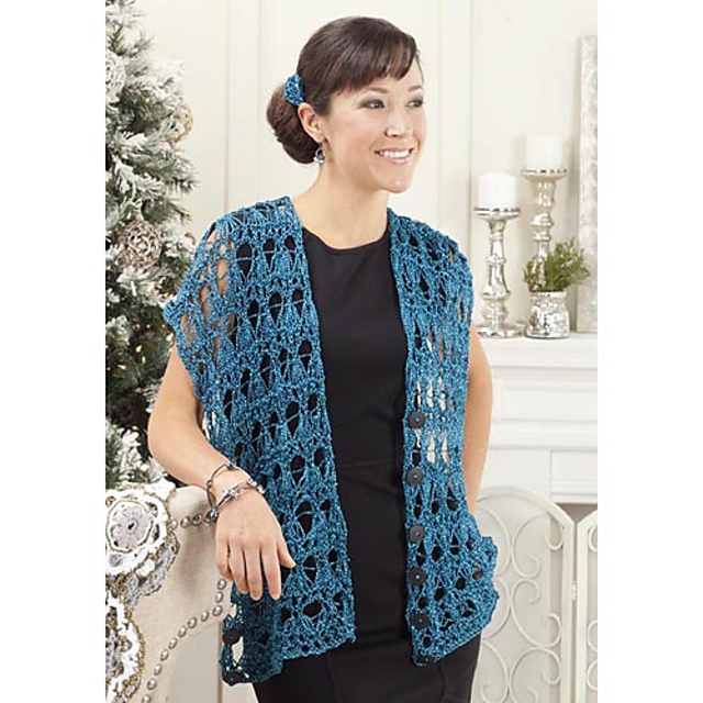 Ravelry: Aberdeen Wrap and Hair Clip pattern by Kristin Hansen