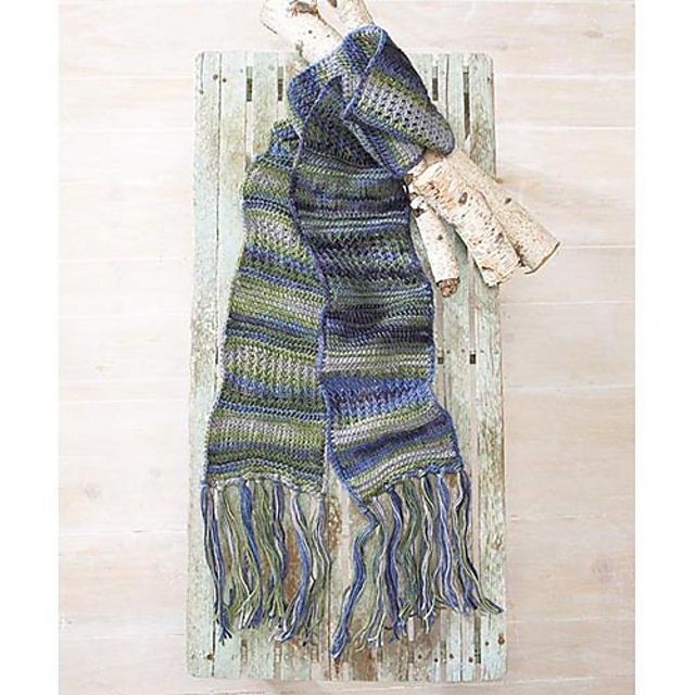 Ravelry: Teslin Scarf pattern by Rae Blackledge