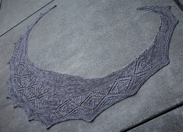 Ravelry: The FLW Shawlette pattern by Pam Jemelian
