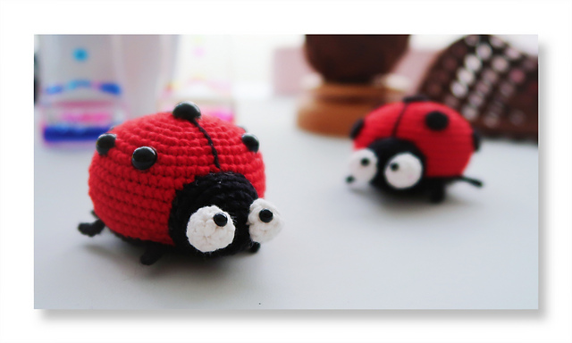 Ravelry: Ladybug amigurumi pattern by Danielle Lee