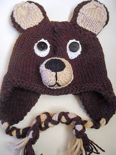 Ravelry: Teddy Bear Hat knit pattern by Wistfully Woolen