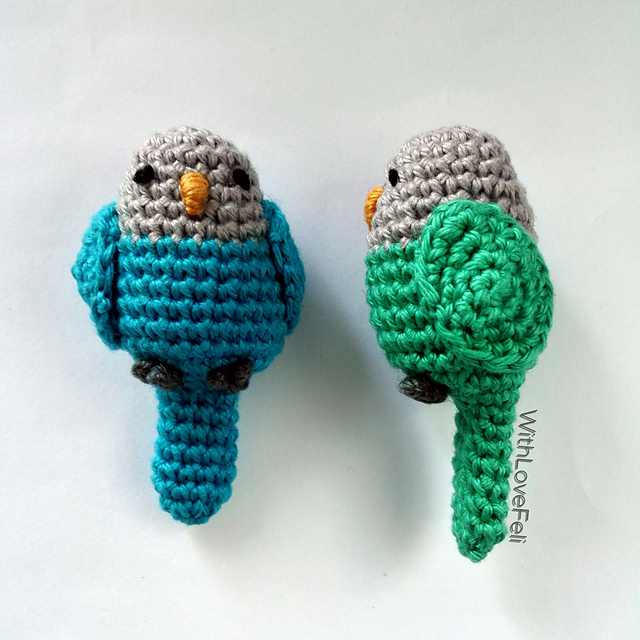 Ravelry: Small parrot / canary / bird pattern by WithLoveFeli