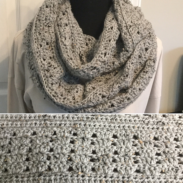 Ravelry: Twin V Cowl pattern by Witherun Style