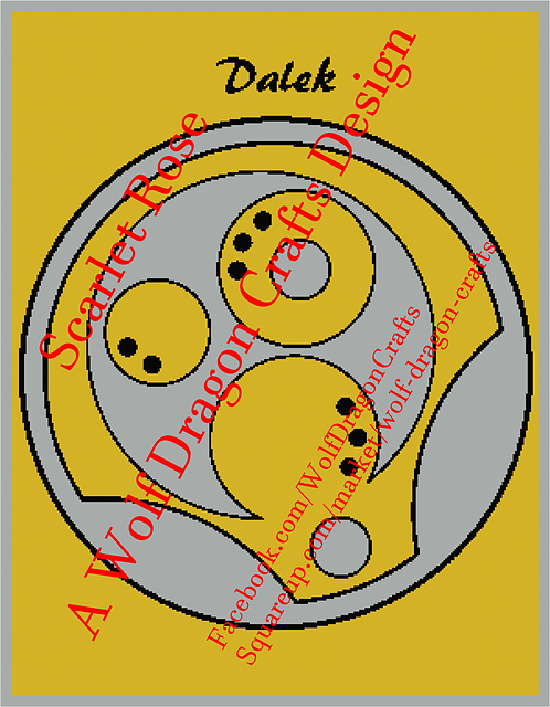 Ravelry: Dalek pattern by Scarlet Rose