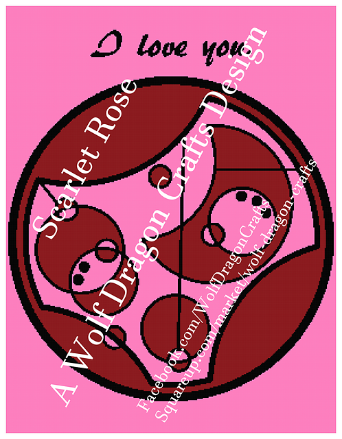 Ravelry: I Love You pattern by Scarlet Rose