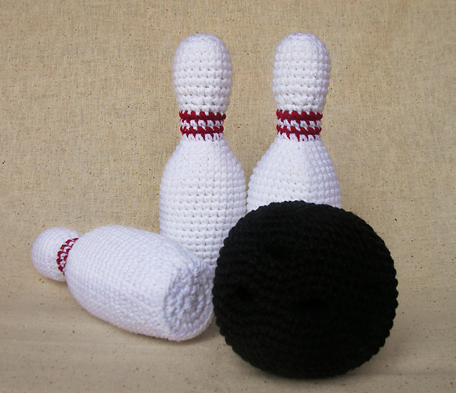 Ravelry: Children's Crochet Bowling Game pattern by Linda Potts