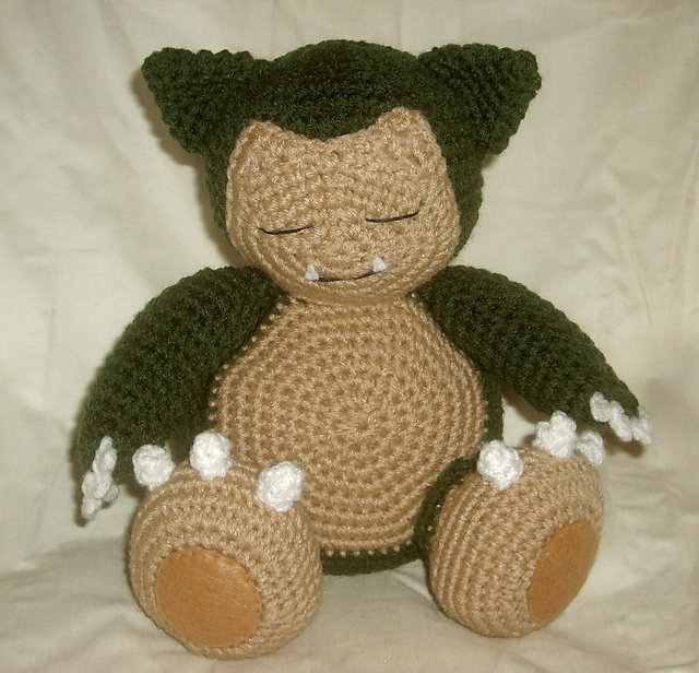 Ravelry: Snorlax Plushie pattern by Linda Potts