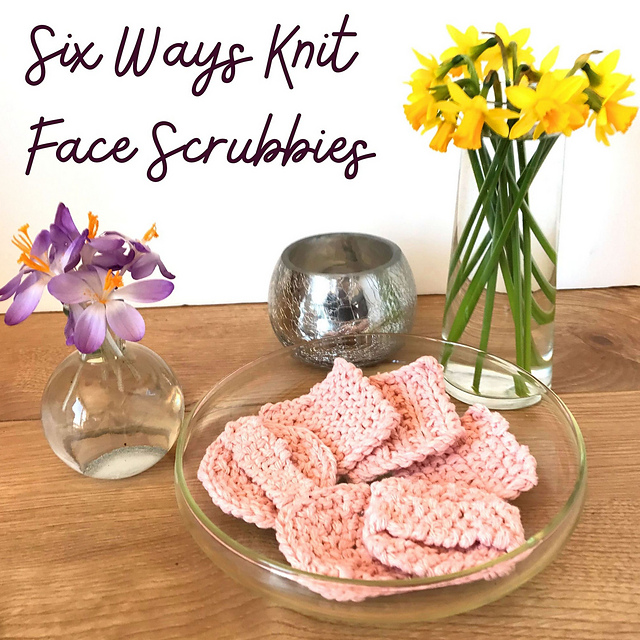 Ravelry: Six Ways Knit Face Scrubbies pattern by Anna Funnell