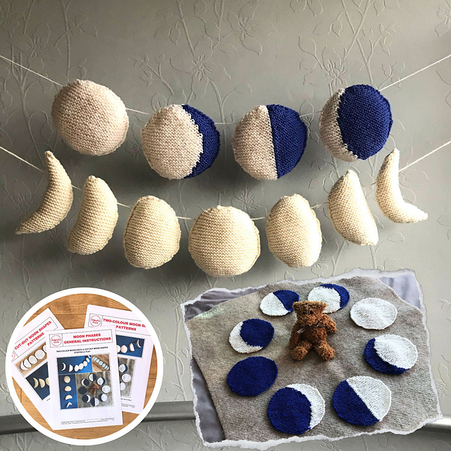 Ravelry: Moon phases pattern by Anna Funnell