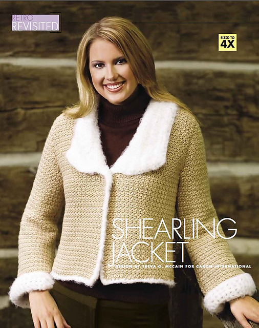 Ravelry: Shearling Jacket pattern by Treva McCain