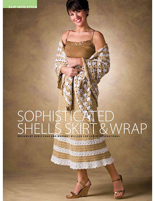Ravelry: Sophisticated Shells Skirt pattern by Doris Chan and Margret ...