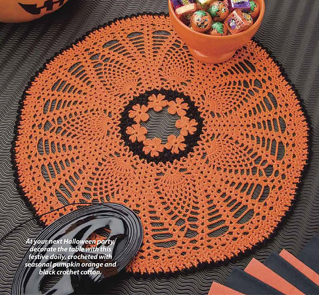 Ravelry: Halloween Doily pattern by Agnes Russell