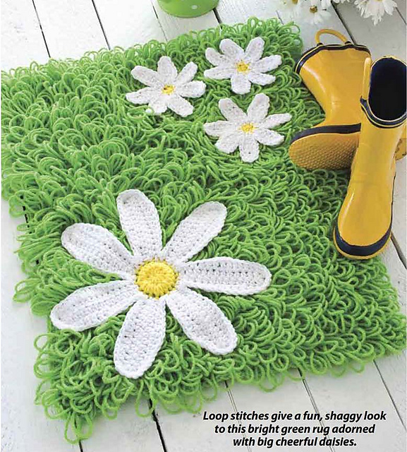 Ravelry: Green Grass Rug pattern by Shannon Mullett-Bowlsby