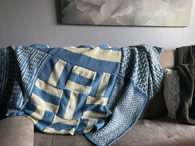 Ravelry: Traveling Afgan: Purl it forward, Square 8 pattern by Luke ...