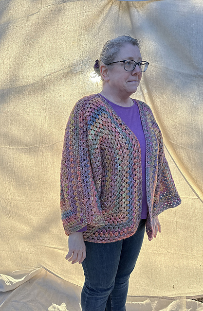 Ravelry: Ammonite Hexagon Cardigan - 7140 pattern by Yarnsmiths