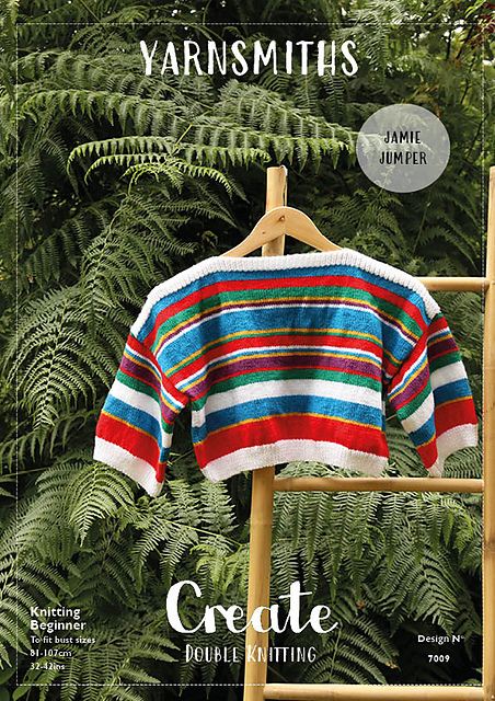 Ravelry: Jamie Jumper 7009 pattern by Yarnsmiths