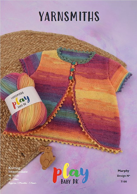 Ravelry: Murphy Bolero - 7100 pattern by Yarnsmiths