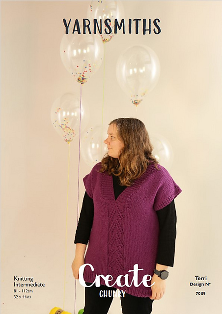 Ravelry: Terri Tunic - 7089 pattern by Yarnsmiths