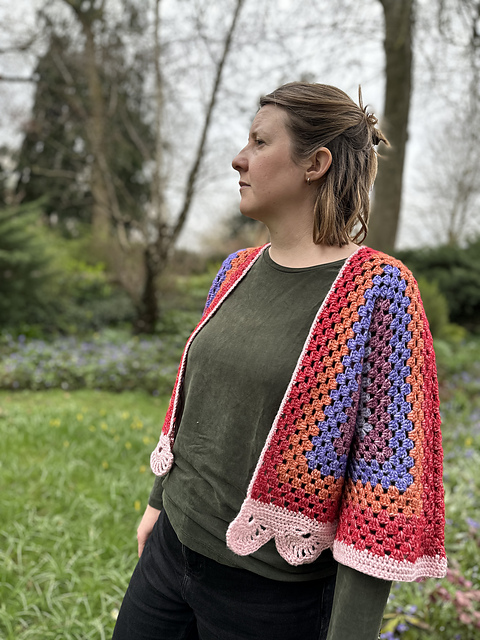 Ravelry: Hazy Daze Hexie Cardigan - 7145 pattern by Sam Sabido