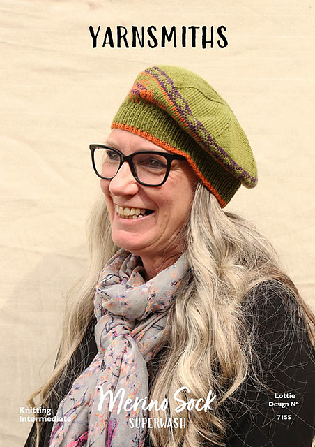 Ravelry: Lottie Beret - 7155 pattern by Yarnsmiths