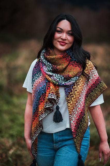 Ravelry: Sundial Wrap pattern by Wool & Pine