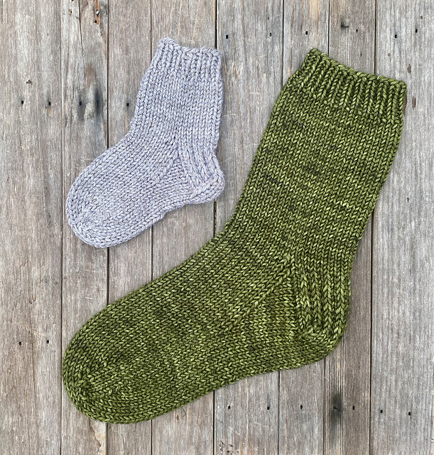Ravelry: Worsted Wonderland Socks pattern by Woolen Cottage