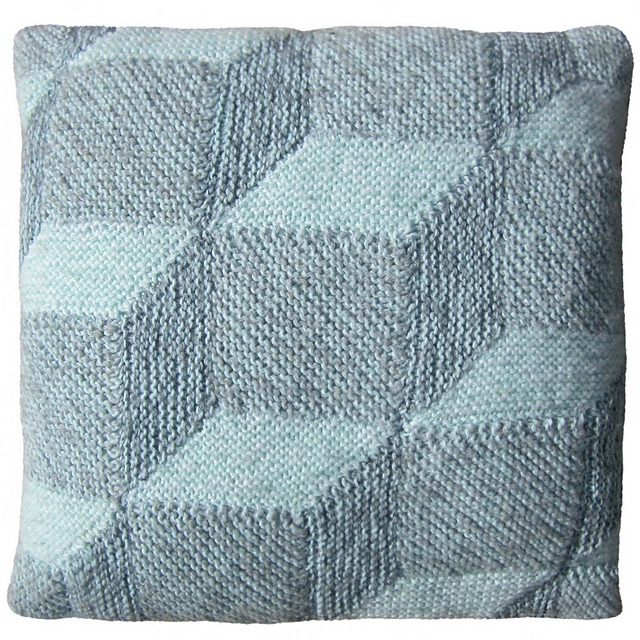 Ravelry: Cushion: Cubism pattern by Woolly Thoughts