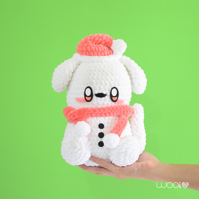 Ravelry: Snowi the Snowdoggy pattern by Wooli Amigurumis