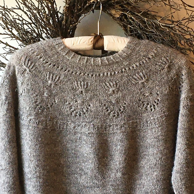 Ravelry: Highland Thistle Sweater pattern by Carolyn Holbrook