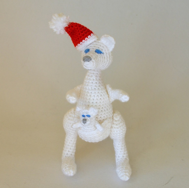 Ravelry: Christmas Kangaroo pattern by Kim Lapsley