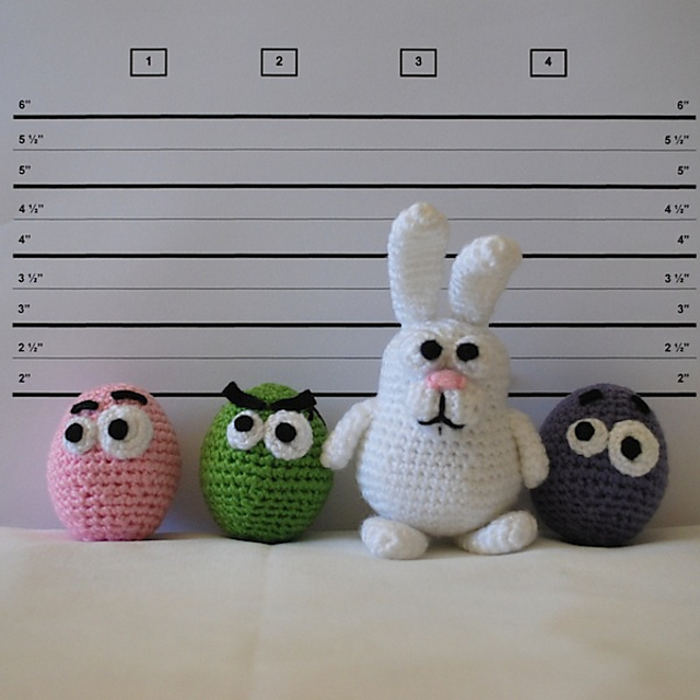 Ravelry: The Easter Bunny and the Googy-eggs pattern by Kim Lapsley