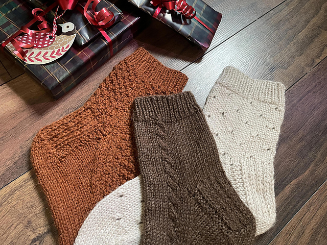 Ravelry: Biscuit Tin Sock Collection pattern by Brogan Murray