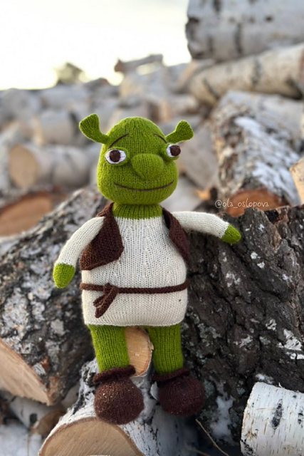 Ravelry: Shrek the Ogre pattern by Ola Oslopova