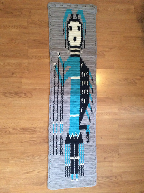 Ravelry: Feathered Yei pattern by Sharon L. Mosier